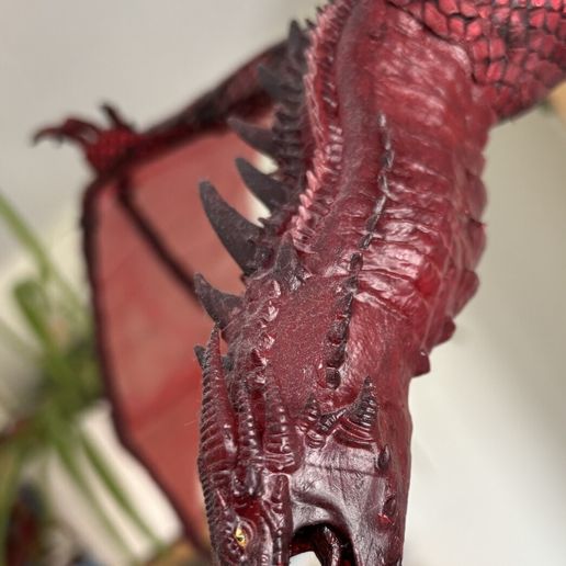 🐉 SMAUG cabeza y cuello・ STL File for 3D printing・Cults