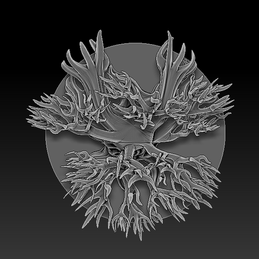 STL file Spooky scary tree 🌳 ・3D print object to download・Cults