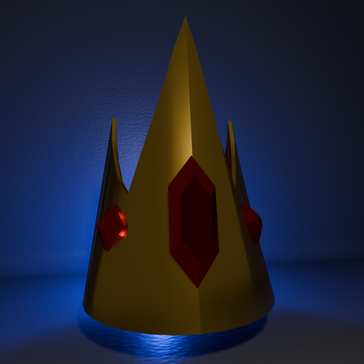 Archivo STL Ice King Crown (Simon Petrikov) / Corona Rey Helado 🧊 ...