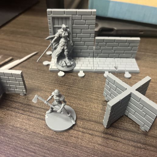 3D printable DND modular tiles (puzzle system)・Cults