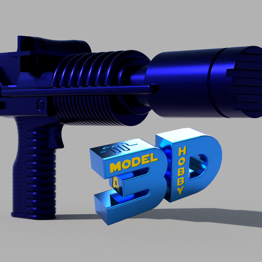 🔫 Cobra Commander Pistol for Cosplay prop 1:1 size・ 3D File for 3D ...