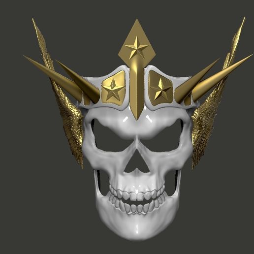 💀 Cody Rhodes WrestleMania 40 Winged Skull Mask WWE・ STL File for 3D ...