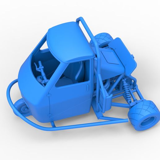🚗 Ape car proto Scale 1:25・ 3D File for 3D printing・Cults