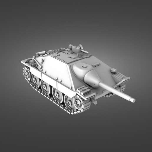 🪖 Jagdpanzer 38 Hetzer - Late War・Free STL File for 3D printing・Cults