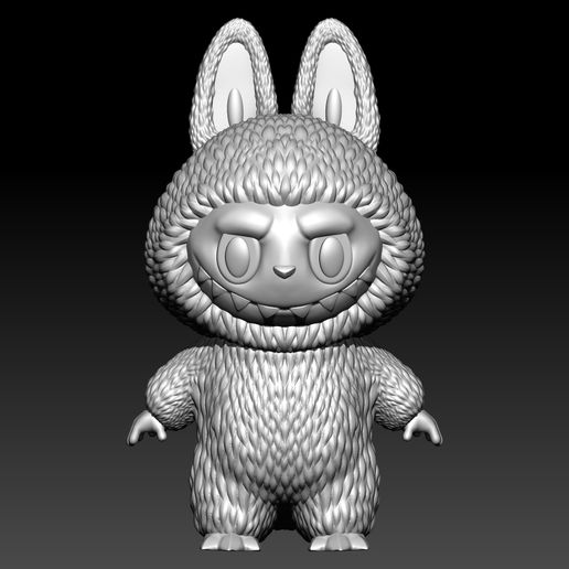 💬 labubu・ STL File for 3D printing・Cults