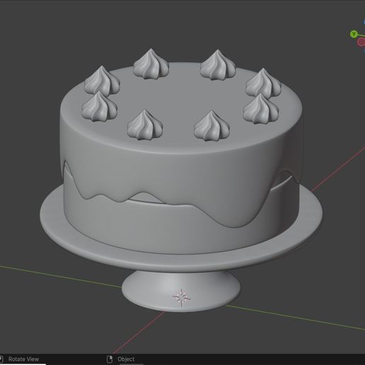 3d printed cake