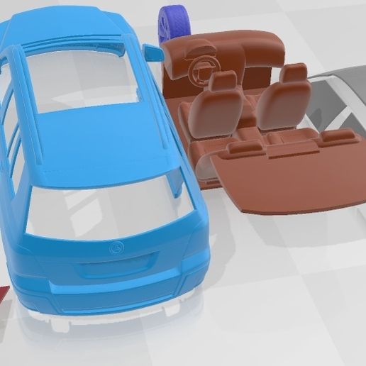 3D file Mercedes Benz GLK 2009 Printable Car 🚗 ・3D printable design to ...