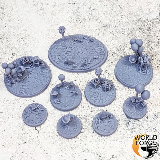 🥳 Mirthlight Carnival - Terrain Collection 1・ 3D File for 3D printing・Cults