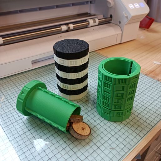 3D printed Da Vinci Code Cryptex • made with Créality K2 plus・Cults