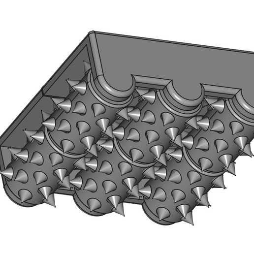 🔞 Spike roller・ STL File for 3D printing・Cults