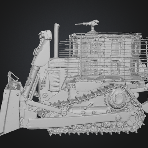 🎨 Armored Dozer・ STL File for 3D printing・Cults