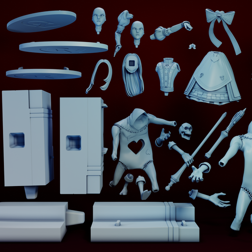 🦸 Alice "Royal Suit" | Alice: Madness Returns.・ 3D File for ・Cults
