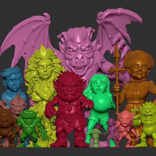 🧌 Troll 1986 ‧ Horror/Fantasy・ STL File for 3D printing・Cults