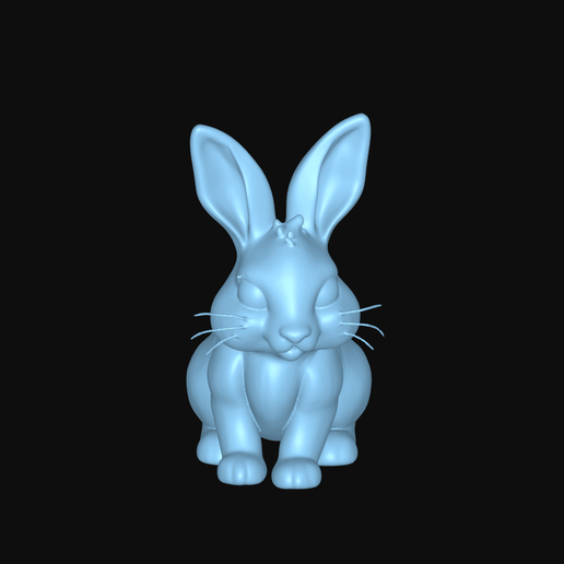 STL file Rabbit v2 🐇 ・3D print design to download・Cults