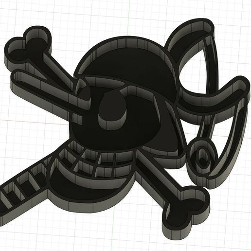 STL file One Piece Usopp skull 💀 ・3D print design to download・Cults