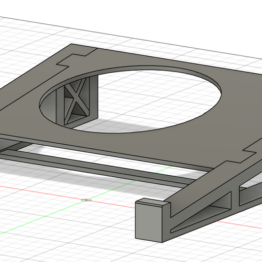 STL file Laptop stand with 120mm fan 💻 (3MF)・3D printer design to ...