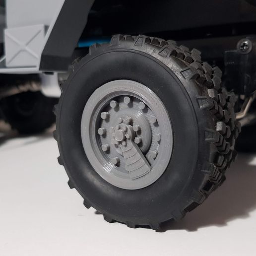 Fichier STL ROUE MILITAIRE 1/16 POUR PNEU WPL - MIJBITS 📱 ・Objet imprimable en 3D à télécharger ...