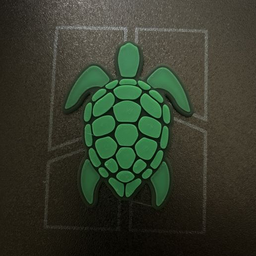 🐢 Sea Turtle (Solid)・3D-печать на 3D-принтере Bambu Labs A1・Cults