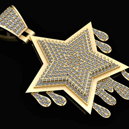 STL file shining star 3d printable model ⭐ (OBJ)・3D printer model to ...