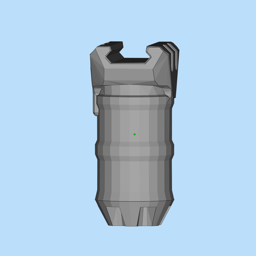 13 ccl mini dsad-10 hand blocker tactical front grip・ STL File for 3D ...
