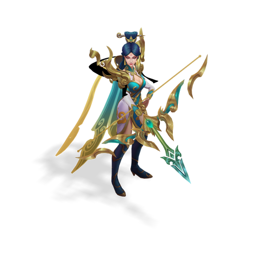 STL file Lunar Empress Ashe League of Legends 3D print model 🧸 ・3D ...