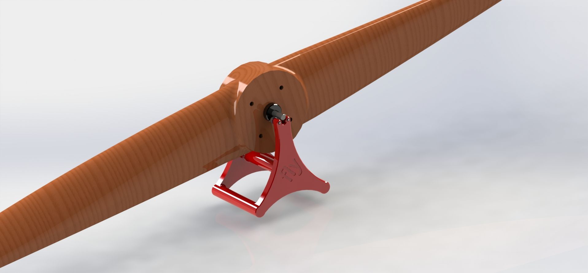 Free STL file Paramotor desktop propeller balancer・Object to download ...
