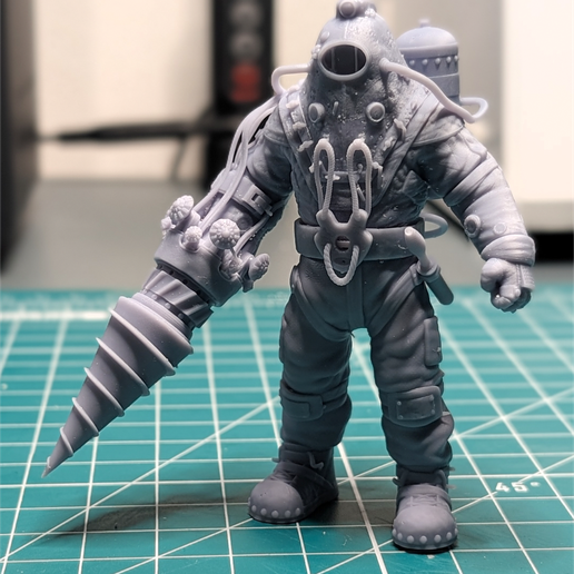🪖 Bioshock - Subject Delta・Free STL File for 3D printing・Cults