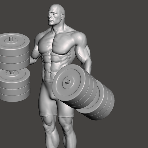 dwayne johnson 2024 workout