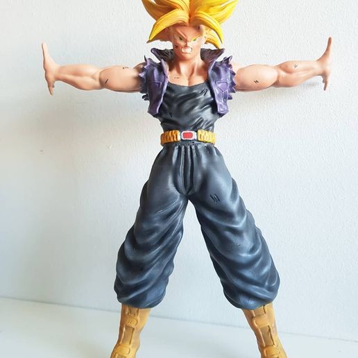 🐉 Trunks - Dragon Ball Z for 3D print model・ STL File for 3D printing・Cults