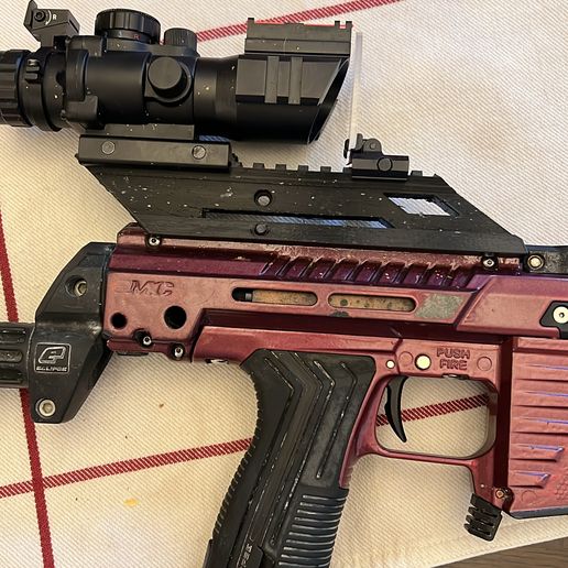 ⚽ 2" Riser for scope・ STL File for 3D printing・Cults