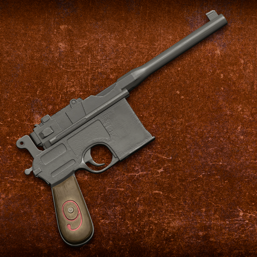 ☣️ Red9 Mauser C96・ STL File for 3D printing・Cults