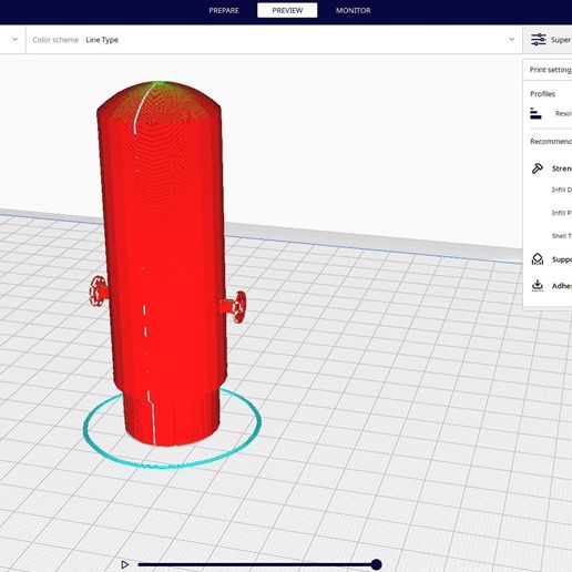 🧞‍♂️ pressure vessel 1・ STL File for 3D printing・Cults