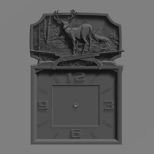 🕰️ clock stl cnc design・ STL File for 3D printing and CNC machining ...