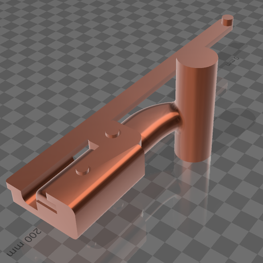 🔫 CHARGING HANDLE MG42 AGMK AIRSOFT・ STL File for 3D printing・Cults