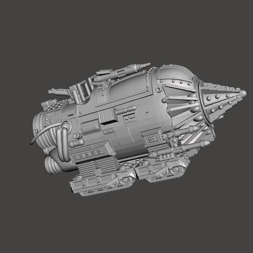 🎨 FAN ART TMNT Mutant Module Drill・ OBJ File for 3D printing・Cults