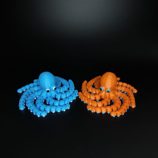 🐙 FLEXI OCTOPUS・ STL File for 3D printing・Cults