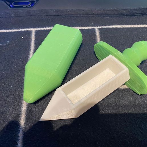Free STL file Sword box, storage box 🗡️ ・3D print design to download・Cults