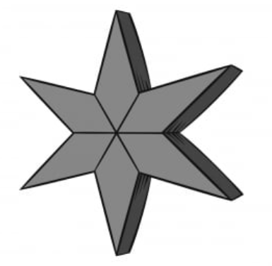 ⭐ Star・ STL File for 3D printing・Cults