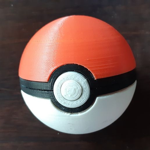 🎲 Pokeball・Free 3D File for ・Cults