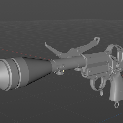 Archivo OBJ German Sturmpistole assault pistol 3D model material 🔫 ...