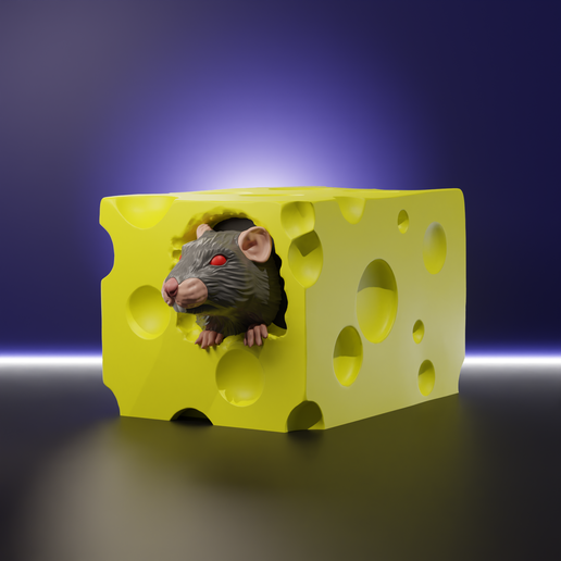 🐀 MTG Rat DECK BOX COMPATIBLE WITH COMMANDER DECKS: Rat's Nest#064・ 3D ...
