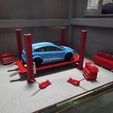 STL file 4 post car lift 🚗 ・3D printer model to download・Cults