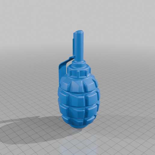 🔫 F1 grenade - PROP/REPLICA・Free 3D File for ・Cults