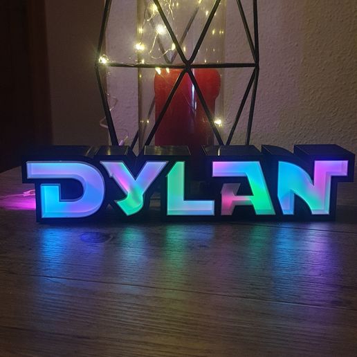 STL file Dylan led lamp 🔦 ・3D printer model to download・Cults