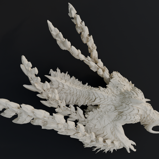 👹 Arkveld - Monster Hunter Wilds action figure V2・ STL File for 3D ...