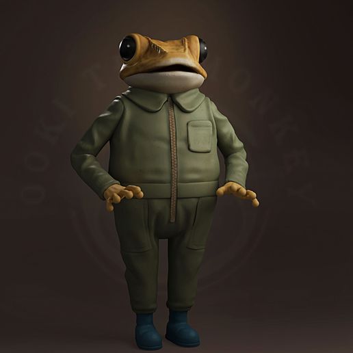 👾 Sapo Concho - Bad Bunny・Archivo STL para Impresión 3D・Cults