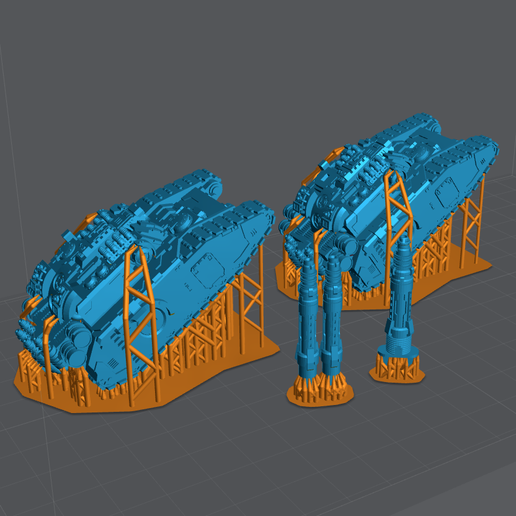 🪖 StarPorts - FL-Cheown Super-Heavy Tank Destroyer (Supported)・Free 3D ...