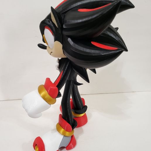 🎬 Sonic Shadow Character・ STL File for 3D printing・Cults