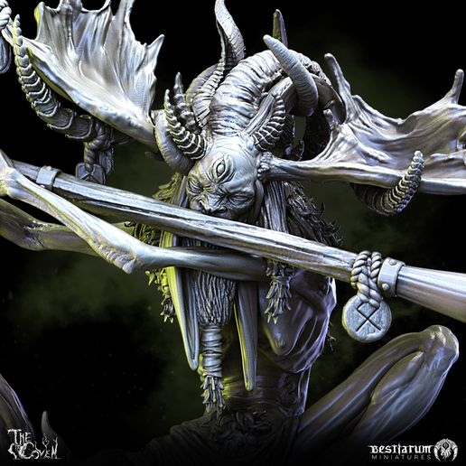 🐐 Leshen・ 3D File for 3D printing・Cults