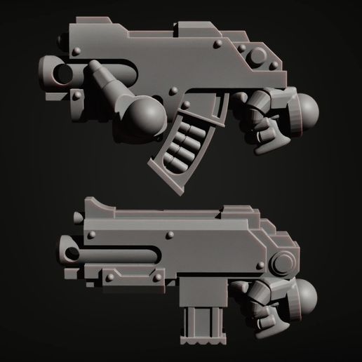 🔩 THE BIG COMBI BOLT GUN MEGA PACK・ 3D File for 3D printing・Cults